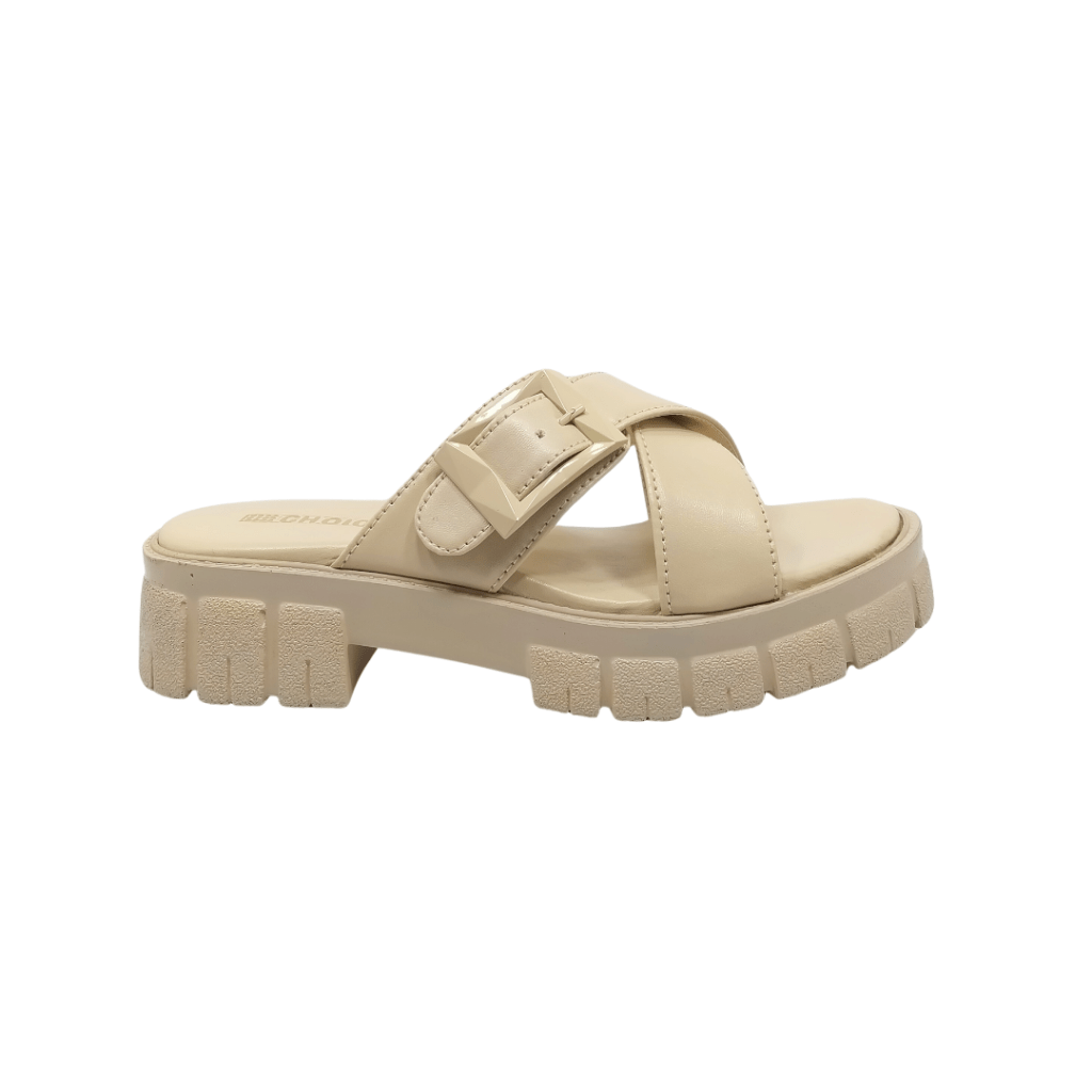 Ladies PU Slipper-14729 - Choice Shoes